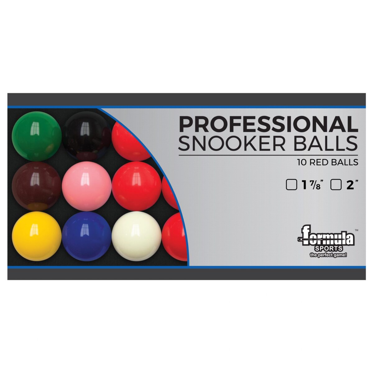 Professional Snooker Balls Boxed 2" - Billiard Blitz