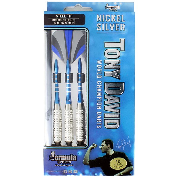 Tony David Nickel Silver Darts - Billiard Blitz