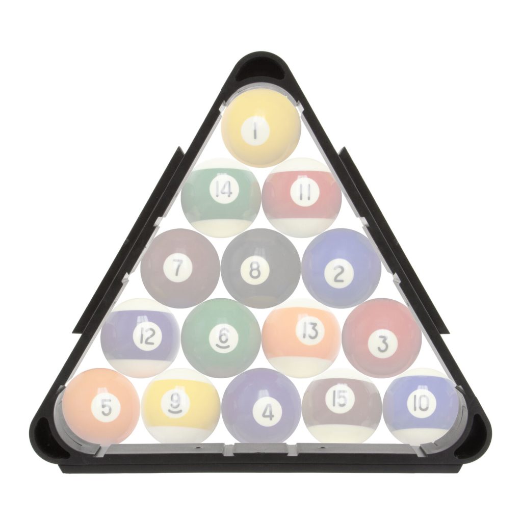 PVC Multi-Game Triangle - Billiard Blitz
